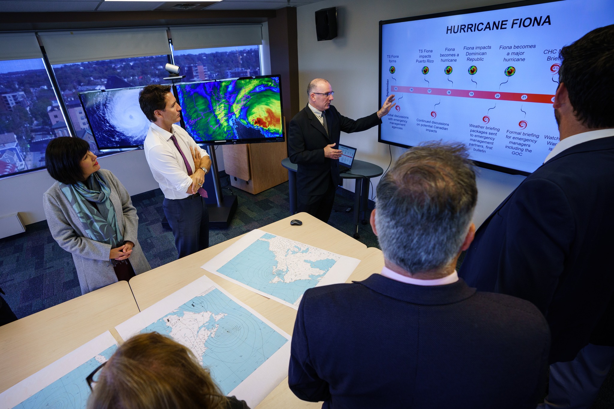 Joined by the Prime Minister in Dartmouth, we visited & thanked the ...